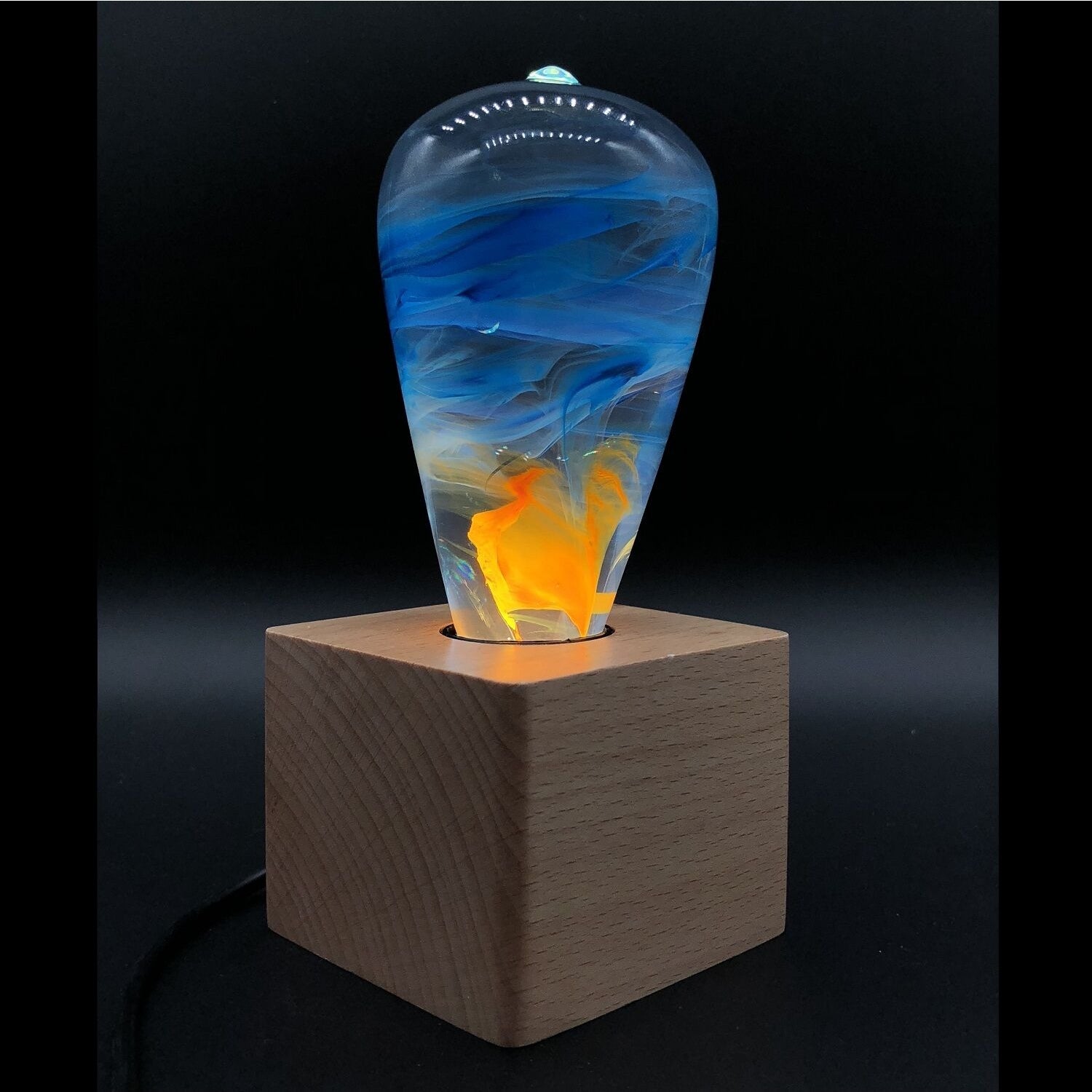 Fire Resin LED Light – Moose Mountain Trading Co.